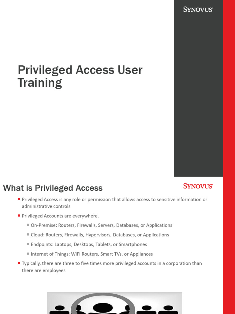 Privileged Access User Training Overview | PDF | Password | Databases