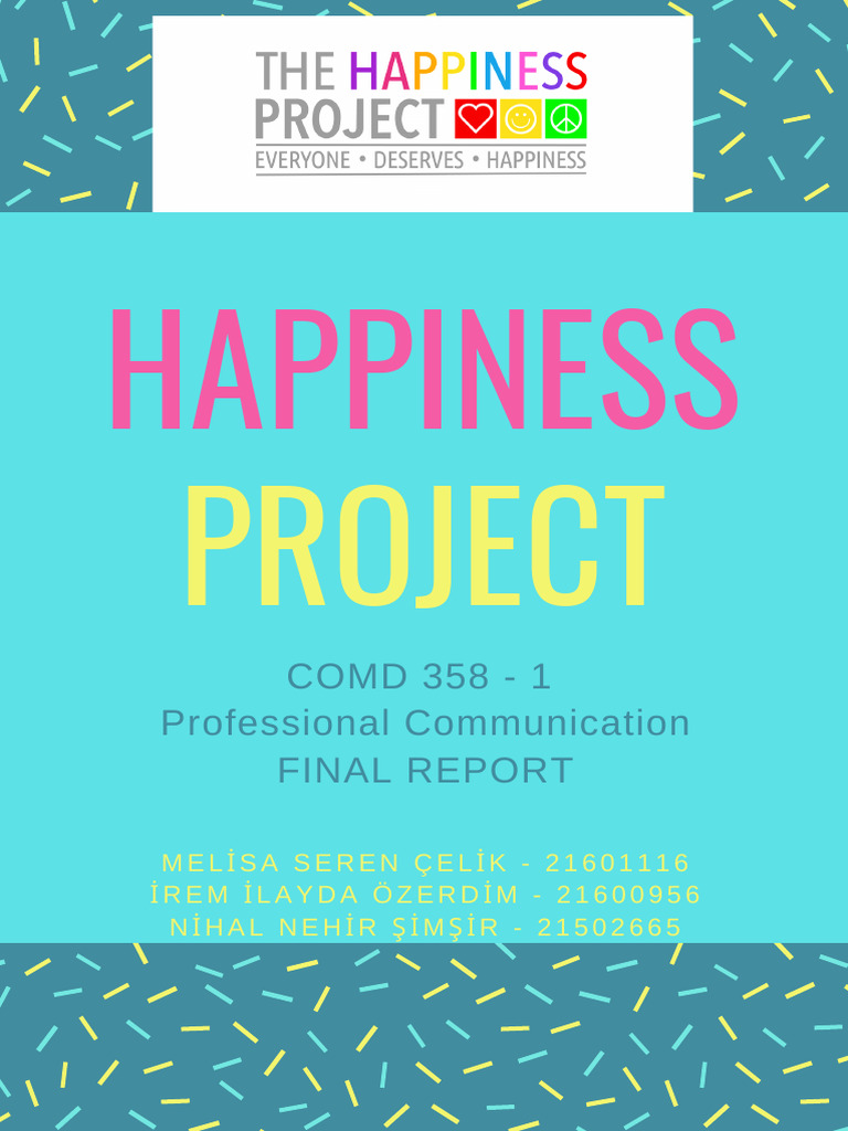 The Happiness Project | PDF | Happiness | Goal