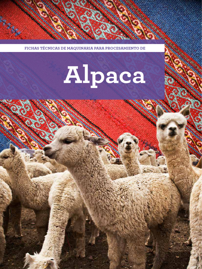 Fichas Técnicas para Procesamiento de Fibra de Alpaca | PDF | Motores | Fax