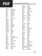 Vocabulario del Idioma Ngäbe-Buglé | PDF