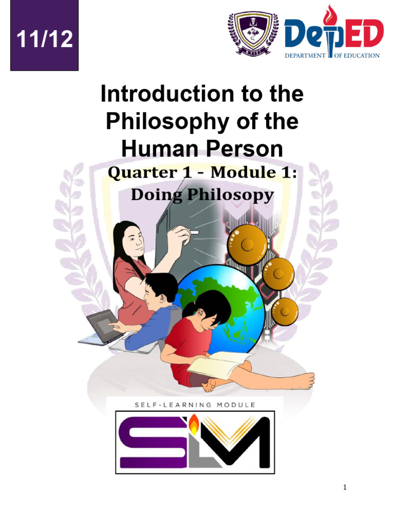 Introduction to Human Philosophy Module | PDF | Plato | Ancient Greek ...