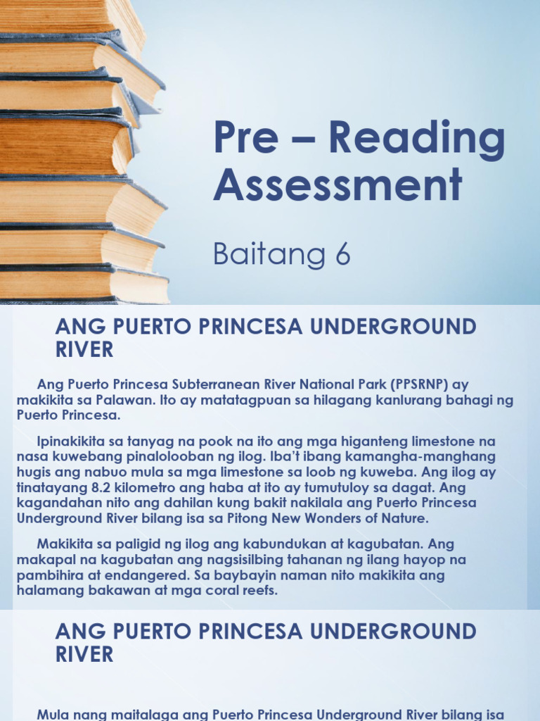 Grade 6 Oral Reading With Answer Key | PDF