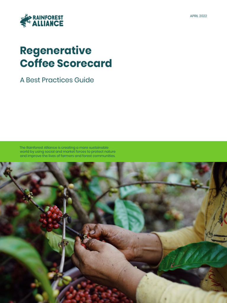 Regnerative Coffee Scorecard | PDF | Agriculture | Soil