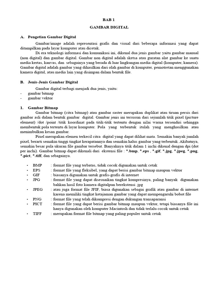 01 Gambar Digital Part 1 | PDF