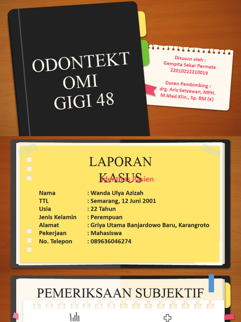 Odontektomi Gigi 48: Laporan Kasus Pasien | PDF