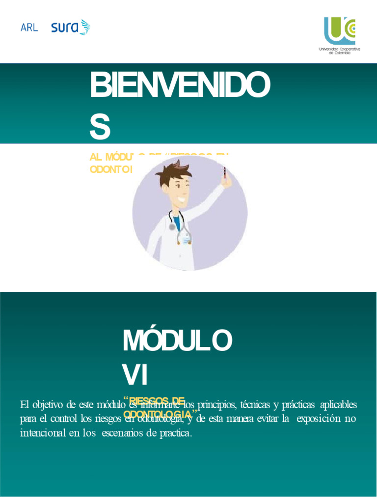 Modulo VI. Riesgos de Odontologia | PDF | Odontología | Radiación