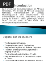 Krio Words and Phrases - Visit Sierra Leone (VSL TRAVEL) | PDF ...