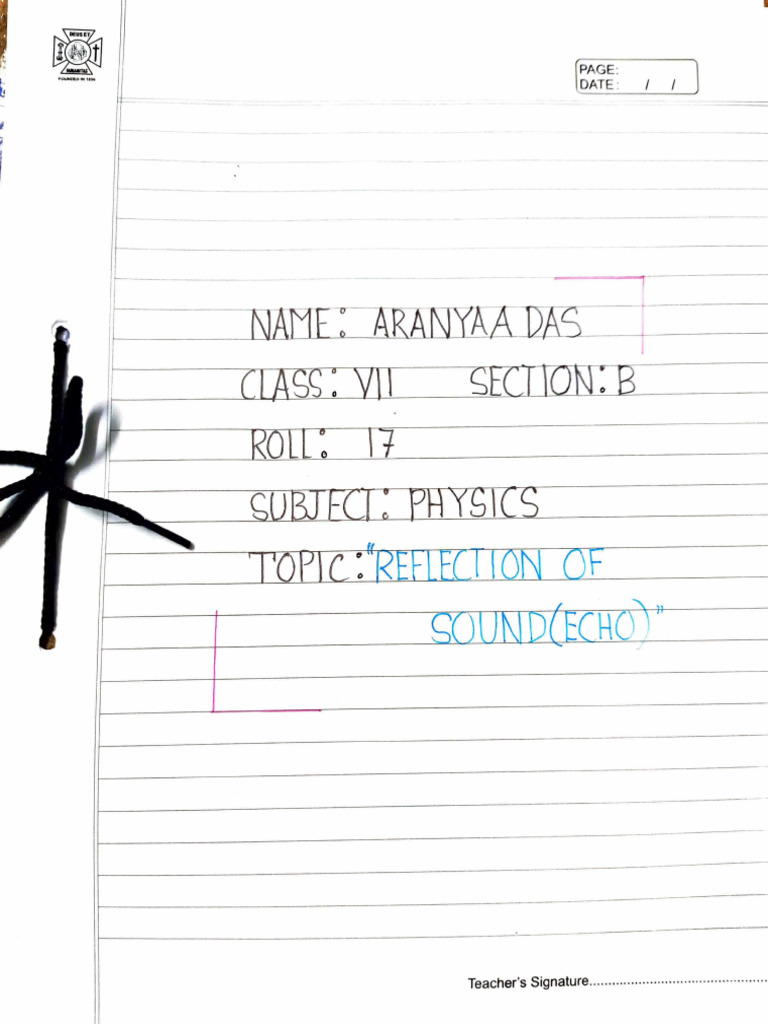 Aranya Das7B 17 Physics Project (Final) | PDF | Sonar