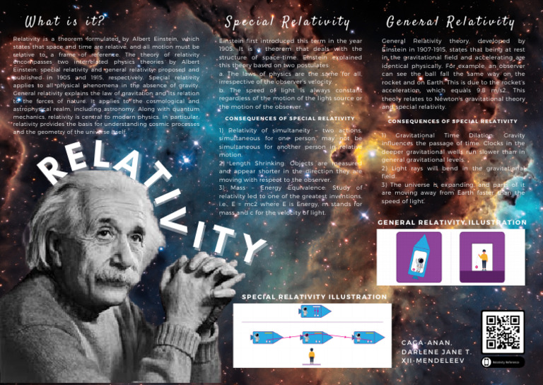 RELATIVITY | PDF | Theory Of Relativity | General Relativity
