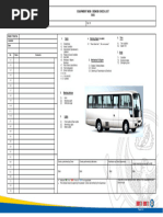 Bus Inspection Checklist | PDF | Bus | Vehicles