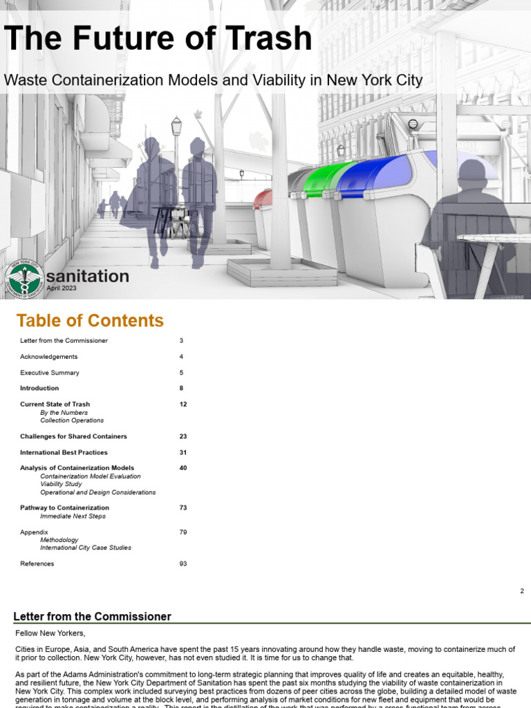 Future of Trash | PDF | Waste | Snow