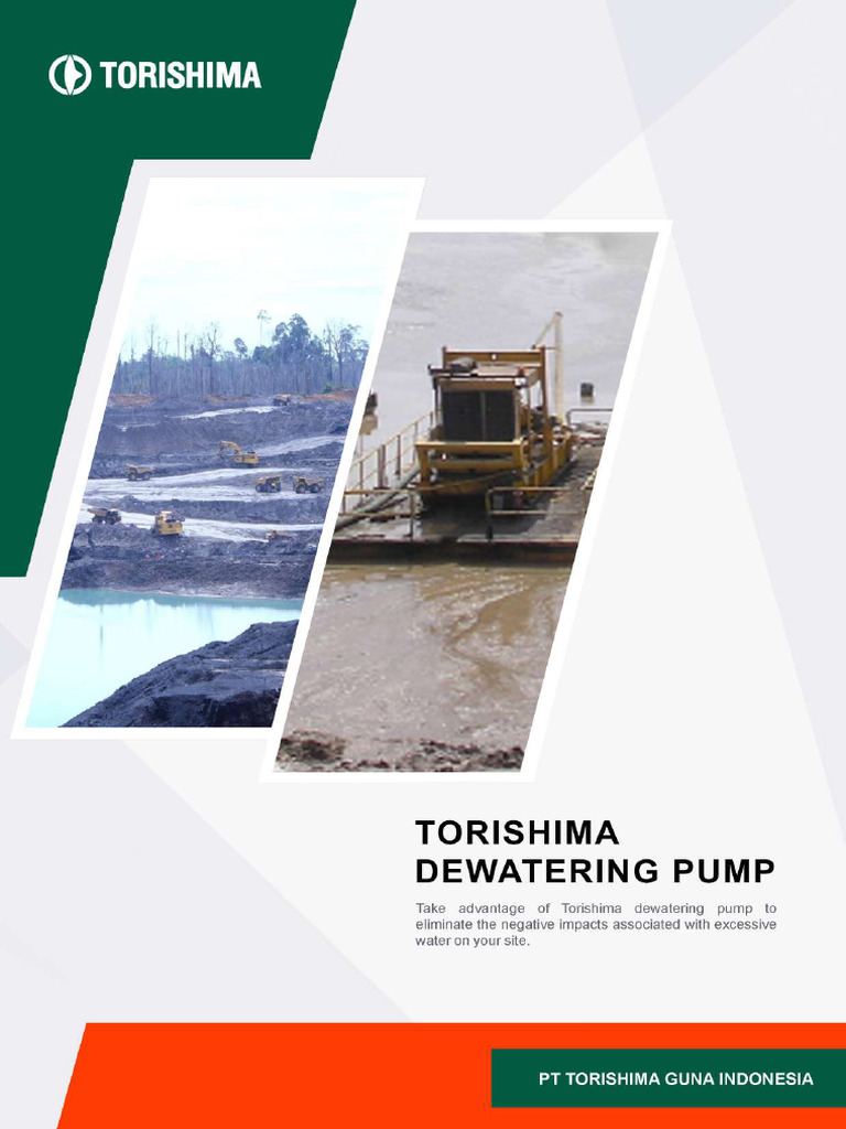 Torishima Dewatering Pump Package | PDF