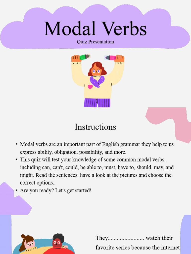 Modal Verbs Quiz | PDF