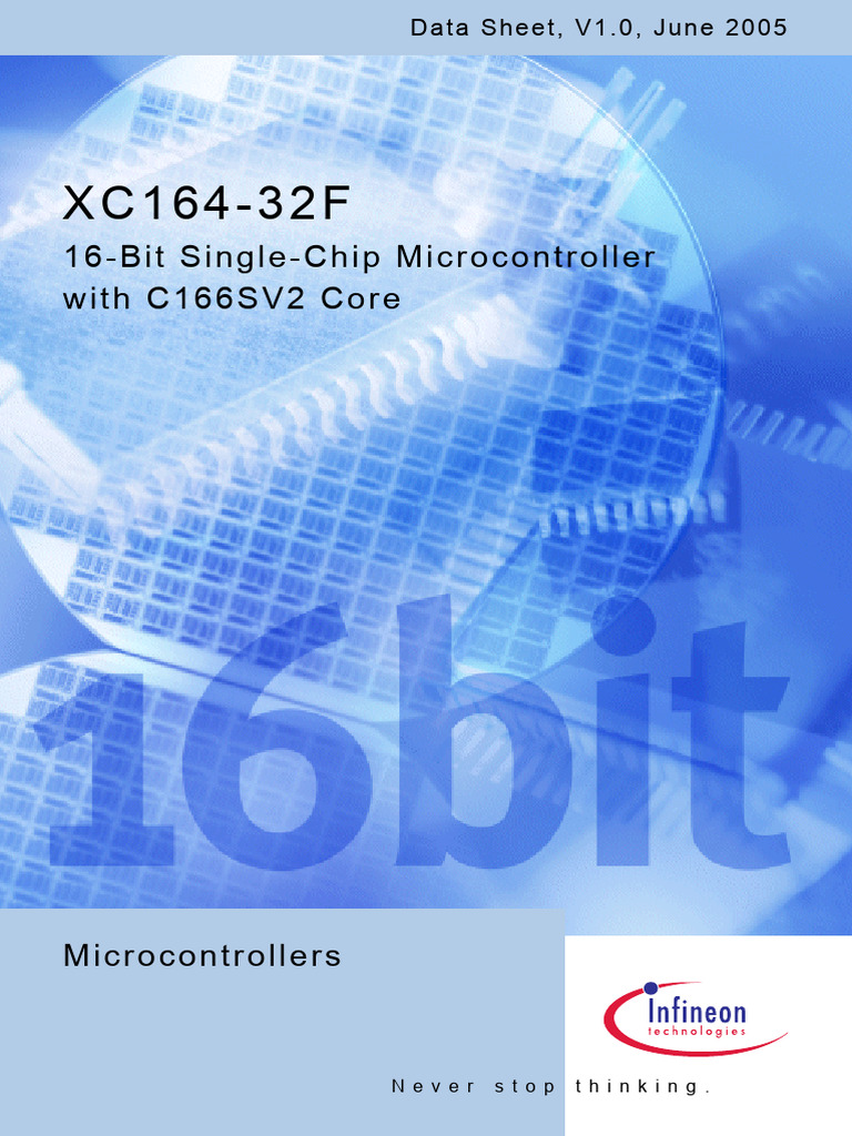 16-Bit Single-Chip Microcontroller With C166SV2 Core: Never Stop ...
