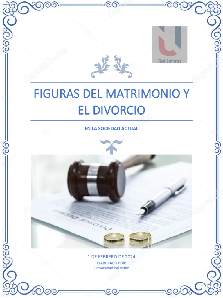 Revista en Lìnea Figuras Del Matrimonio y El Divorcio | PDF | Divorcio ...