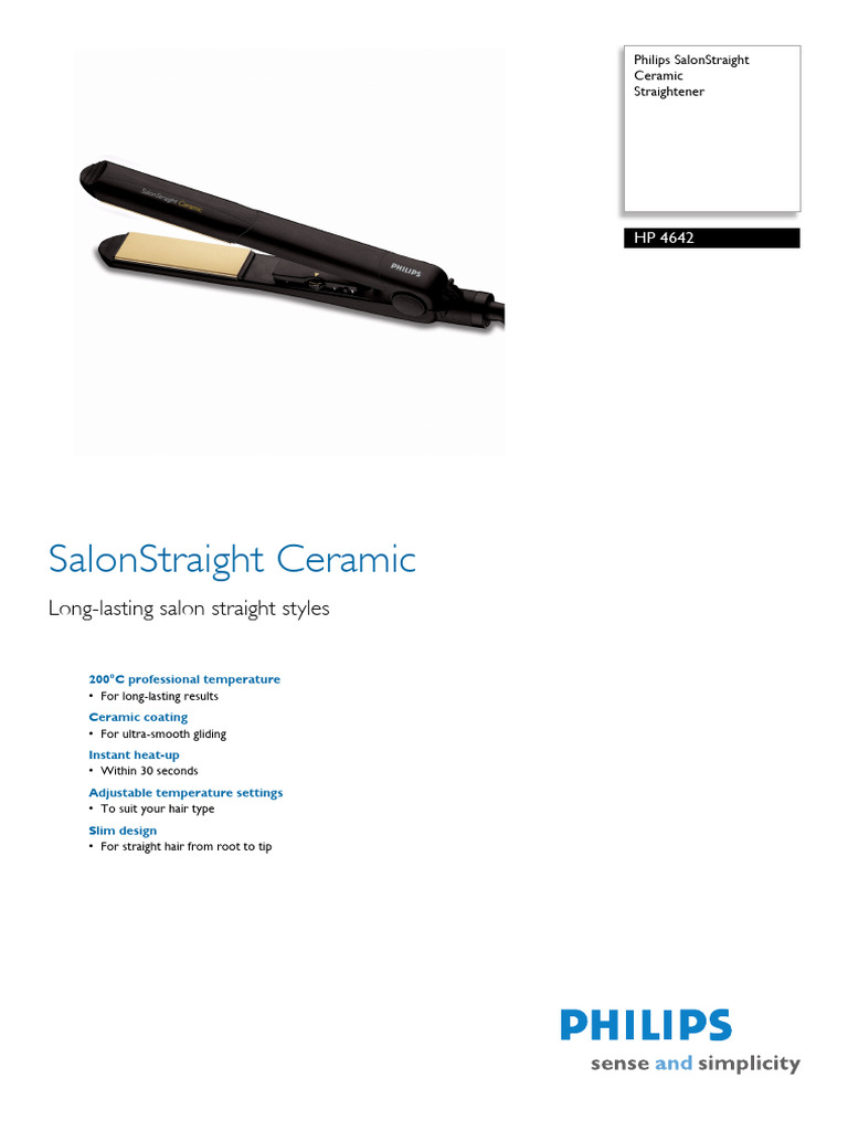Phillips Salon Straight | PDF | Materials Science | Electrical Engineering