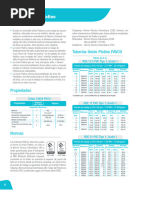 Especificaciones Técnicas SDR-26 PVC | PDF | Presión | Unidades de medida