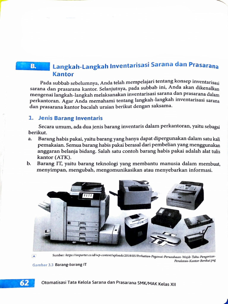 Inventarisasi SarPras 2 1 | PDF