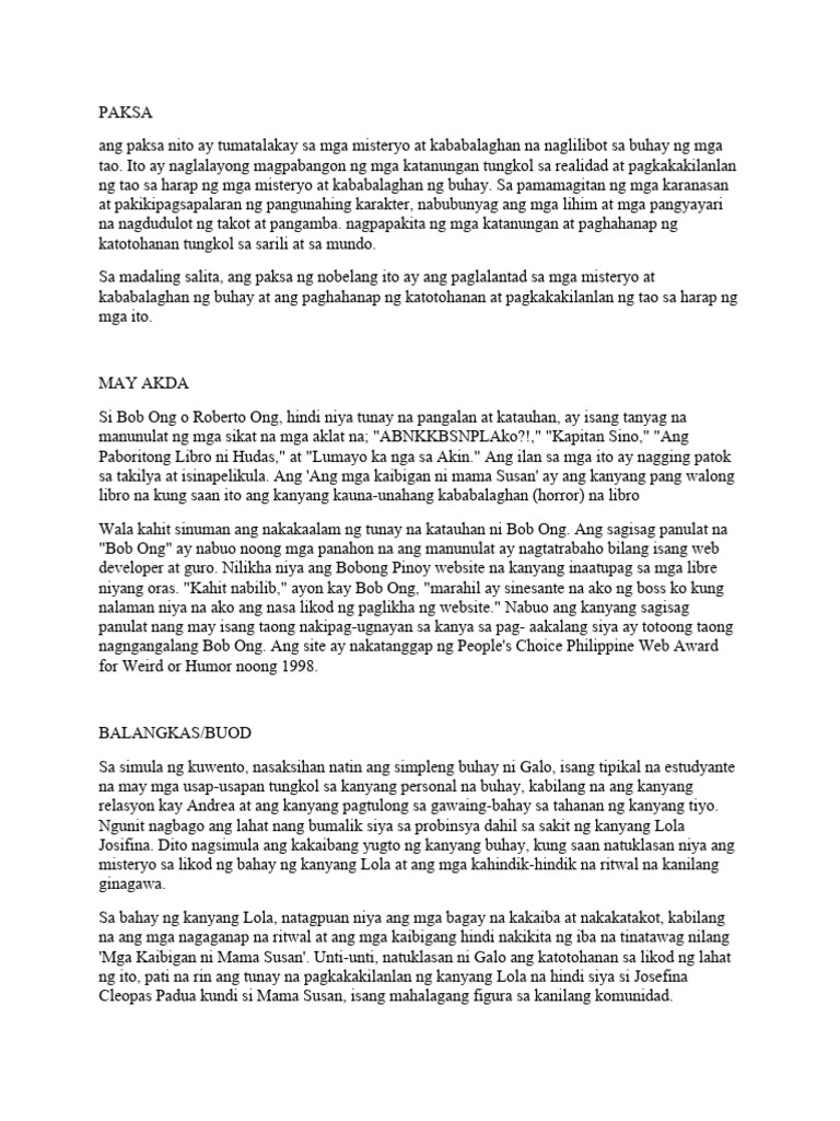 PAGBASA | PDF