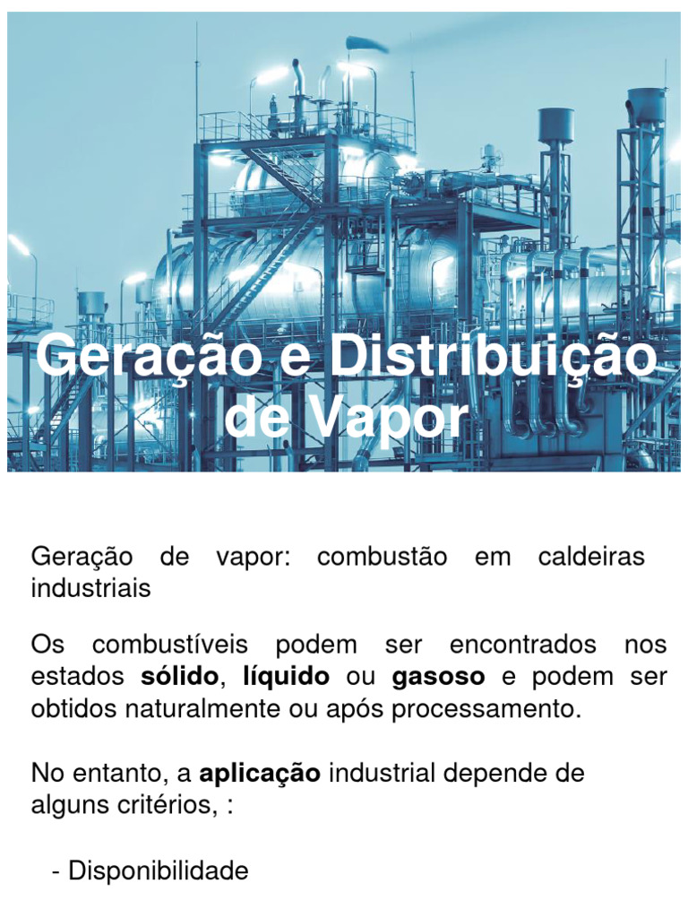 Aula 003 - GDV Combustão em Caldeiras 29-08 | PDF | Combustão | Combustíveis