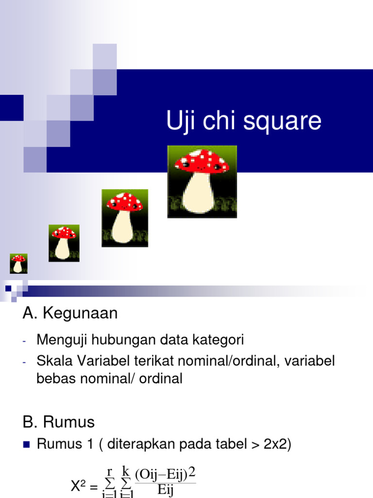 Uji Chi-Square: Rumus dan Contoh | PDF