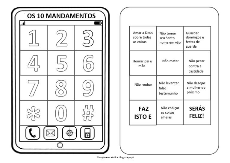 Celular 10 Mandamentos (1) - 240607 - 234301 | PDF