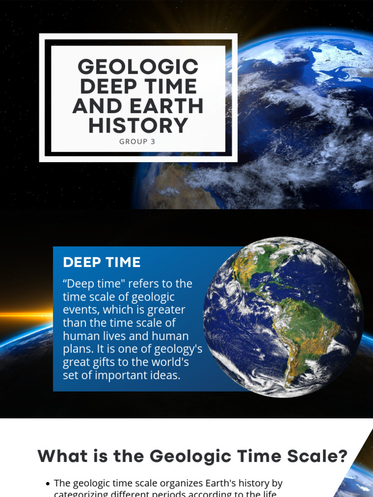 Geologic Deep Time and Earth History | PDF | Natural Selection | Fossil