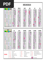 Duty Roster-2024 | PDF