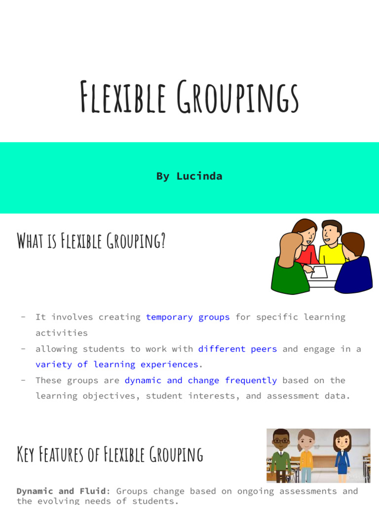 Module 5 - Considerations For Program Planning - Flexible Groupings ...