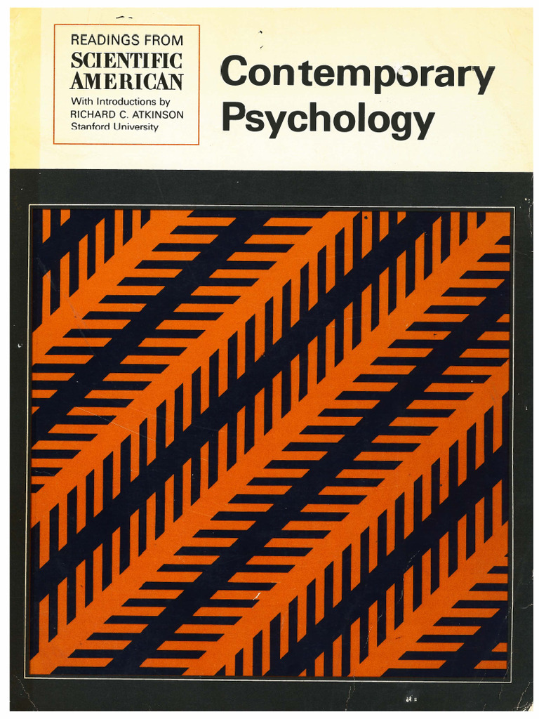 Contemporary Psychology - Introduction by Richard C. Atkinson | PDF