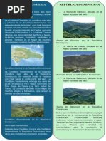 Geografía Física de la República Dominicana | PDF | Clima | Montañas