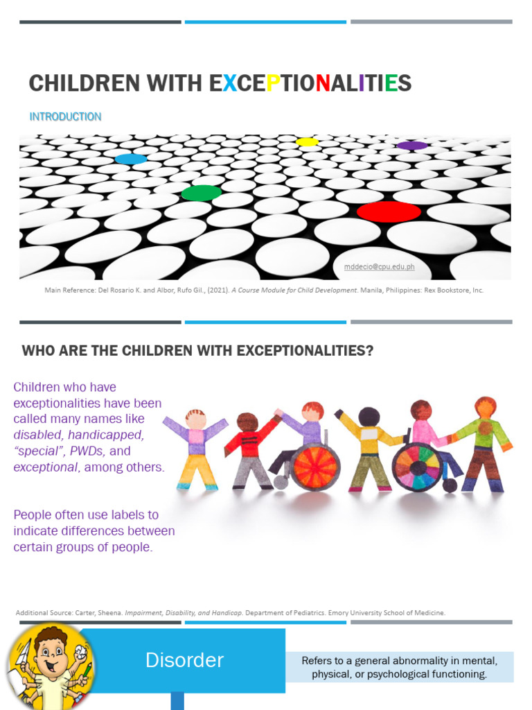 4 - Introduction To Children With Exceptionalities | PDF | Intellectual ...