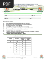 ADVANCE INSTRUCTIONS FOR CONDUCT OF 2025 KCSE PROJECTS AND PRACTICALS ...