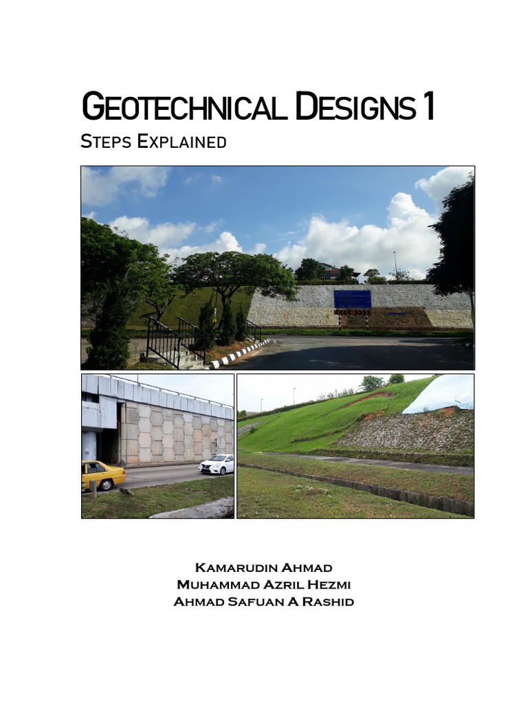 Geotechnical Designs 1 2272 SAMPLE New | PDF | Stress (Mechanics) | Geotechnical Engineering