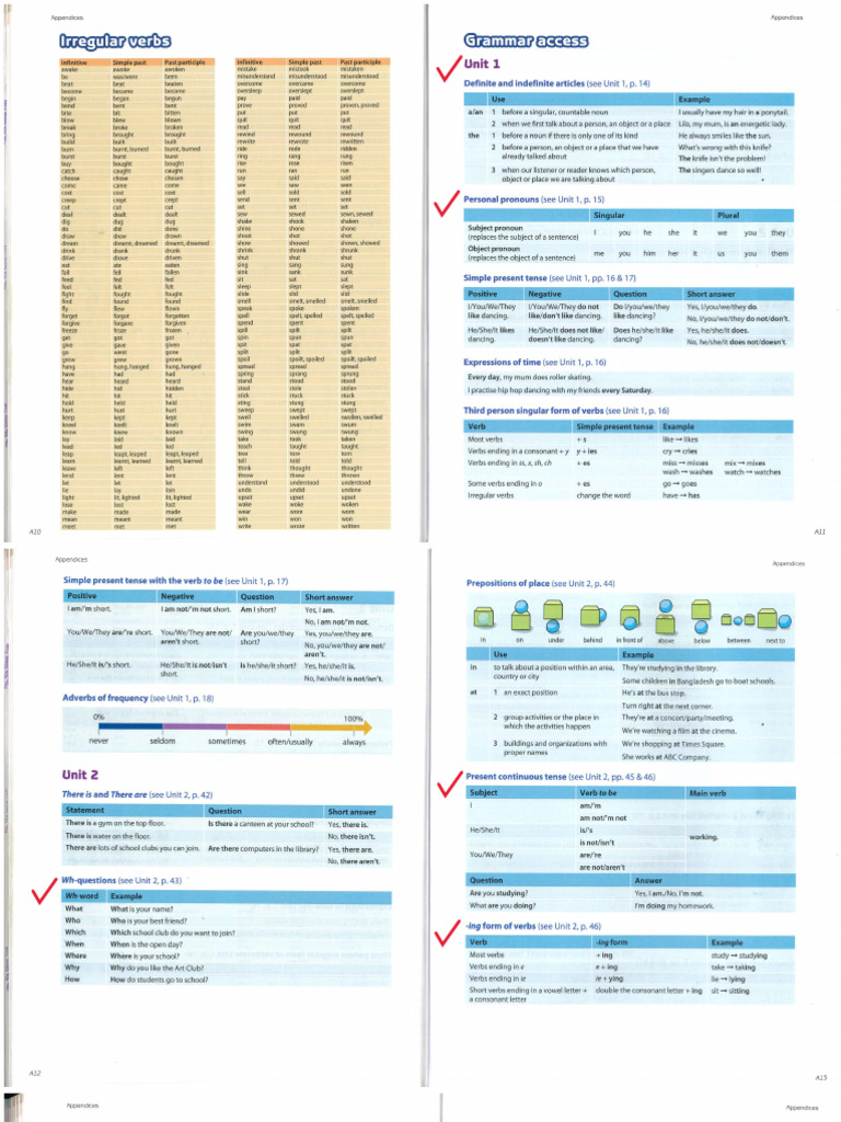 S1 Grammar Access-11102021102028-0001 | PDF