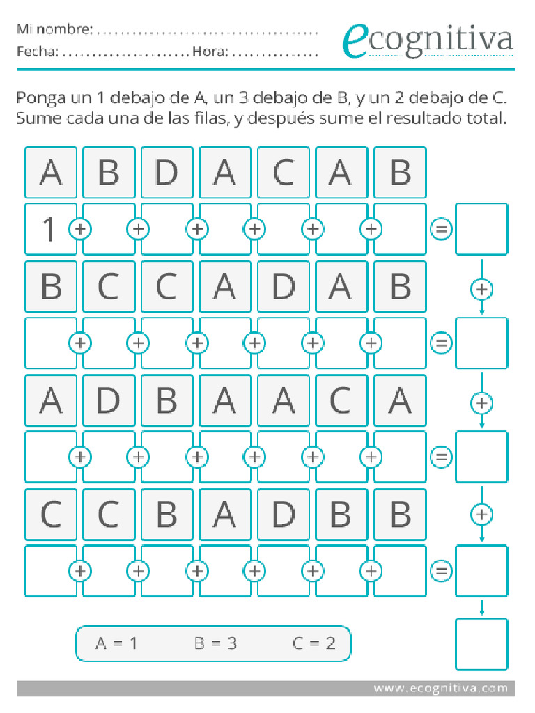 01 Atencion Ecognitiva | PDF