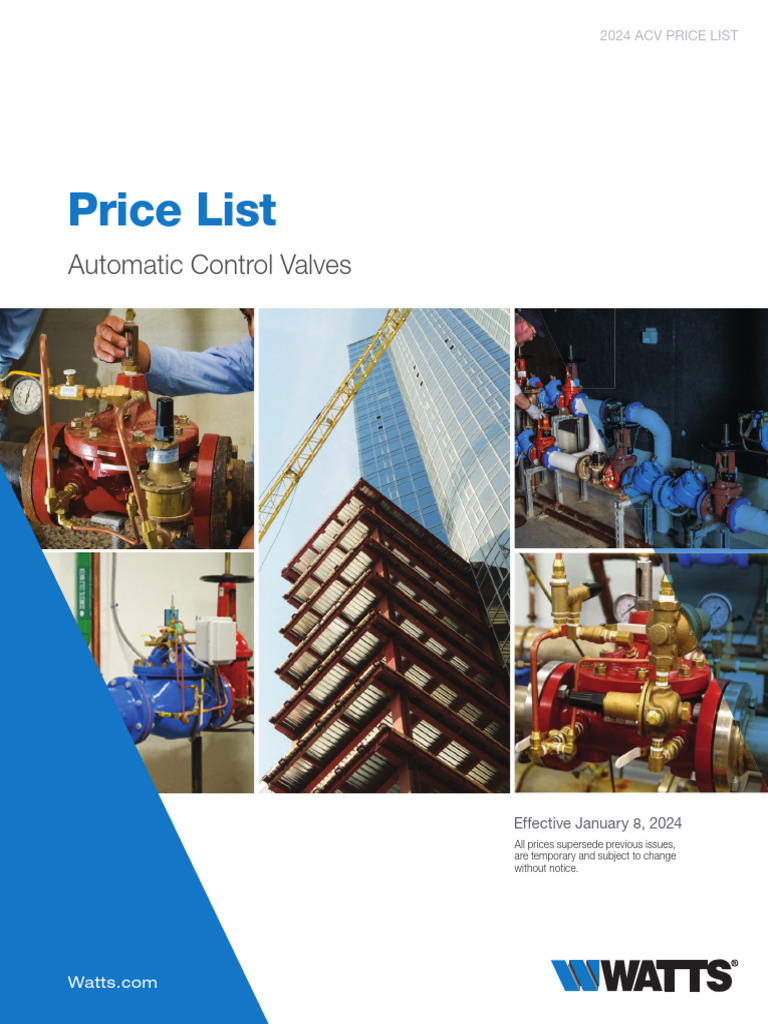 Pl-Acv 2410 | PDF | Valve | Implied Warranty