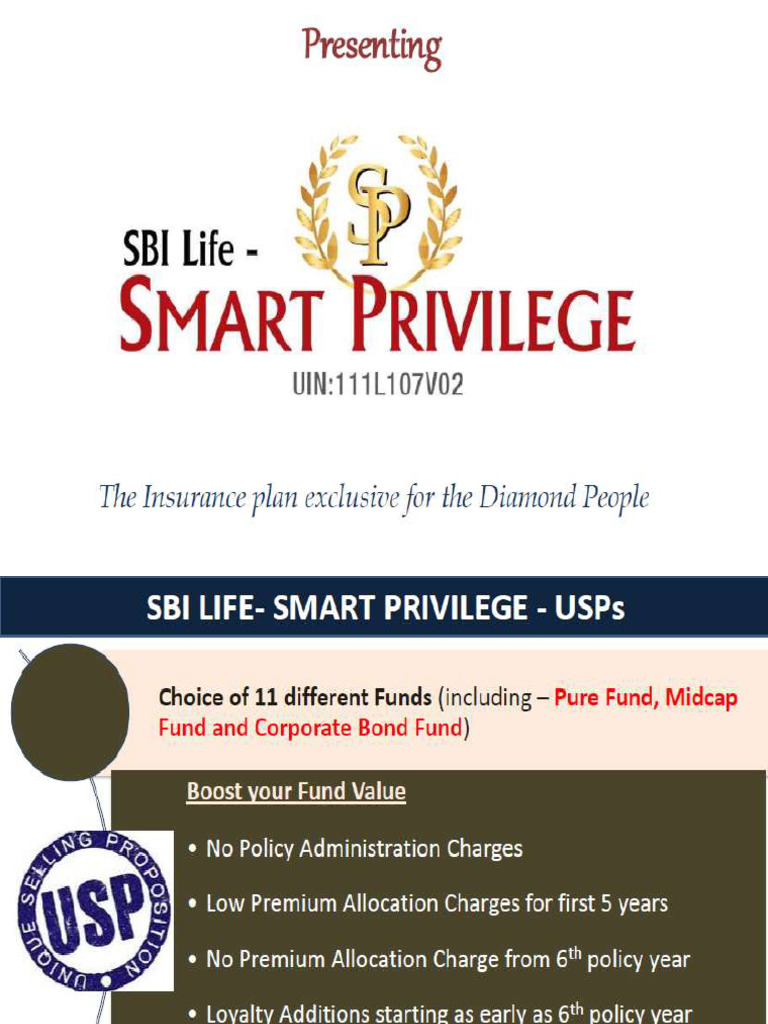 Smart Privilege & Comparison With Mutual Fund | PDF | Insurance | Mutual Funds