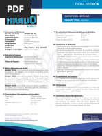 Ficha Tecnica EVISECT S v11.2021 | PDF | Agua | Agricultura