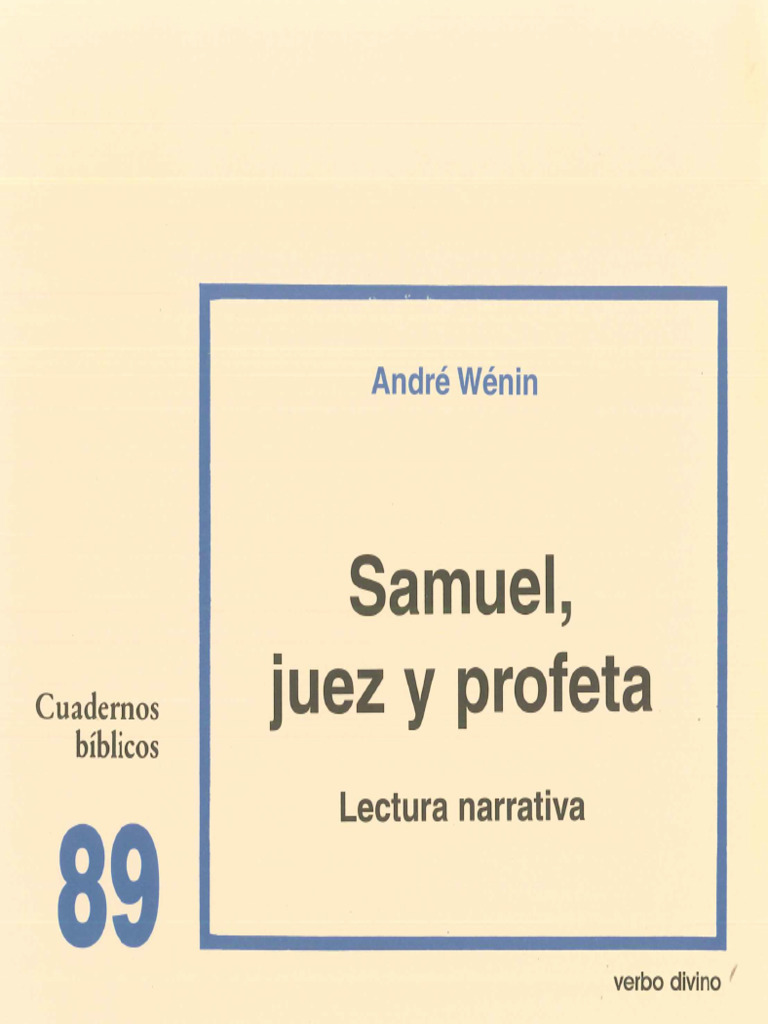 Samuel Juez y Profeta | PDF | Saulo | David