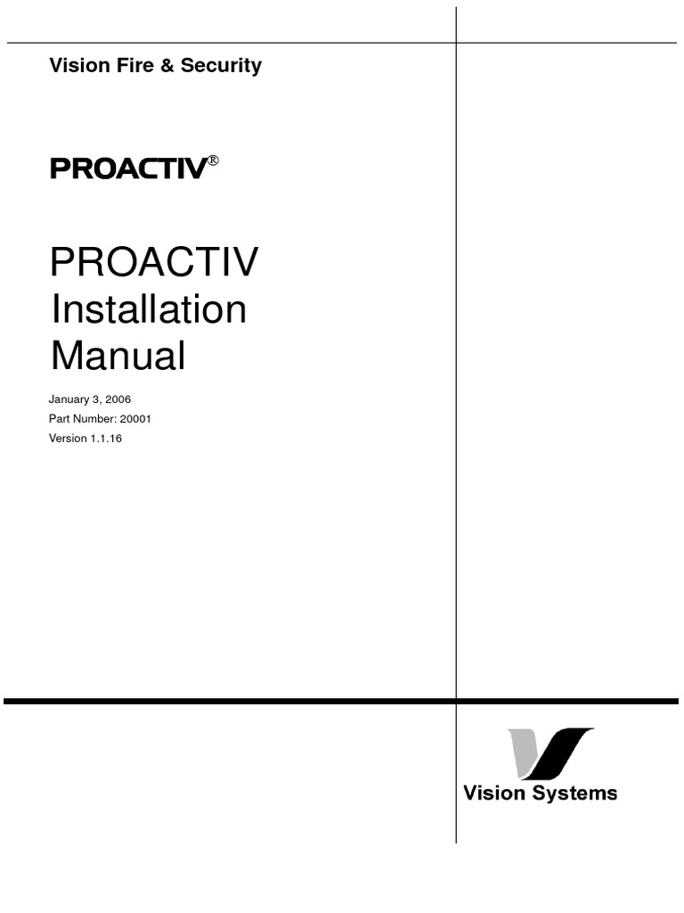 PROACTIV Installation | PDF | Electrical Wiring | Electricity