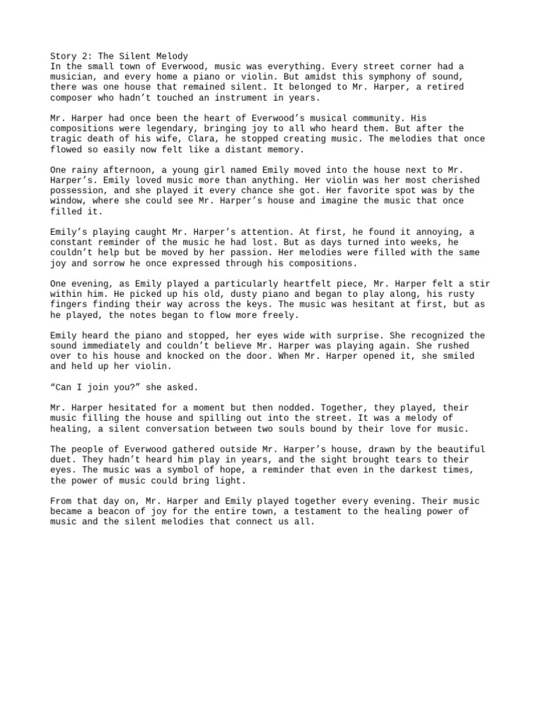 Story 2 | PDF | Musicology Story 2 | PDF | Musicology