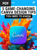 Canva Basics: A Simple User Guide | PDF | Software | Computing