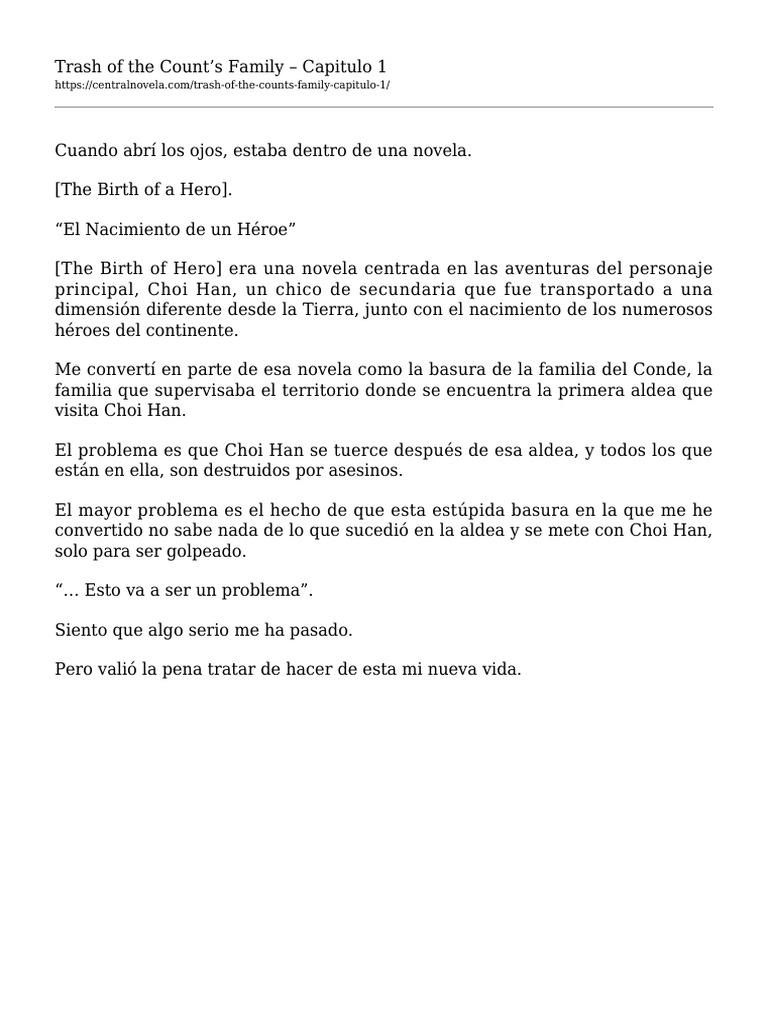 TCF Caps 1-100 | PDF | Novelas