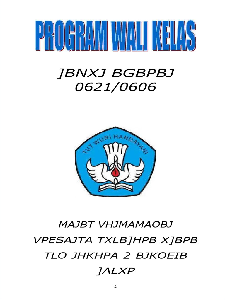 PDF Program Kerja Wali Kelas - Compress 1 | PDF | Karier & Perkembangan