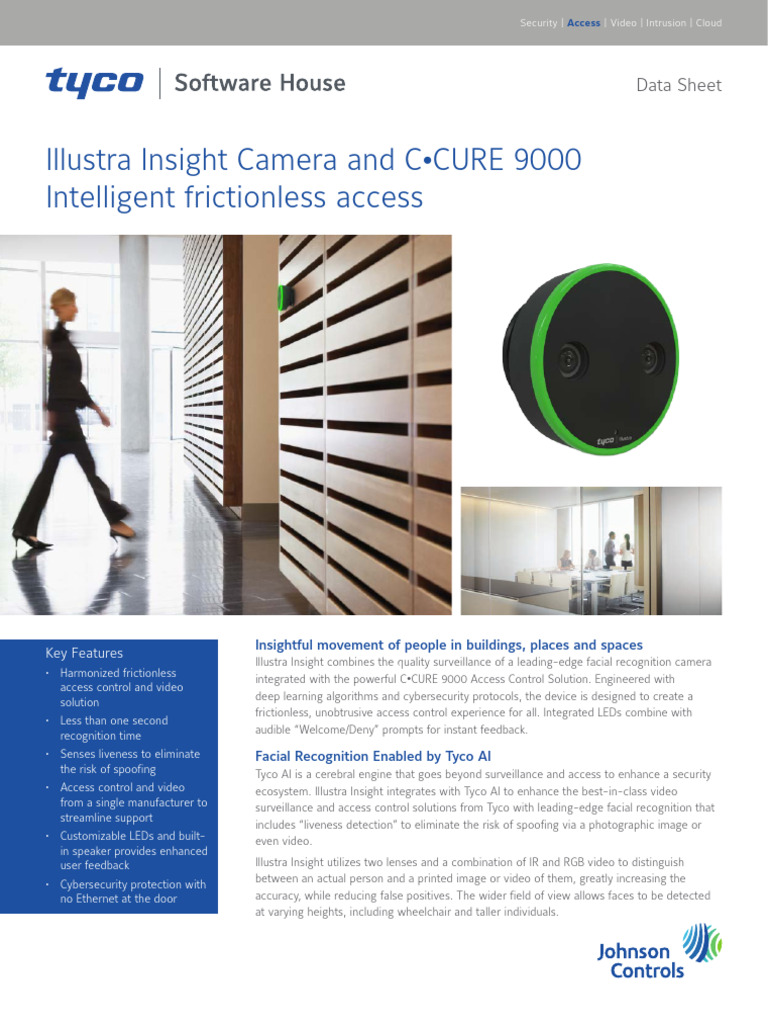 CCURE-9000-illustra-Insight Ds r03 Hs en | PDF | Access Control ...