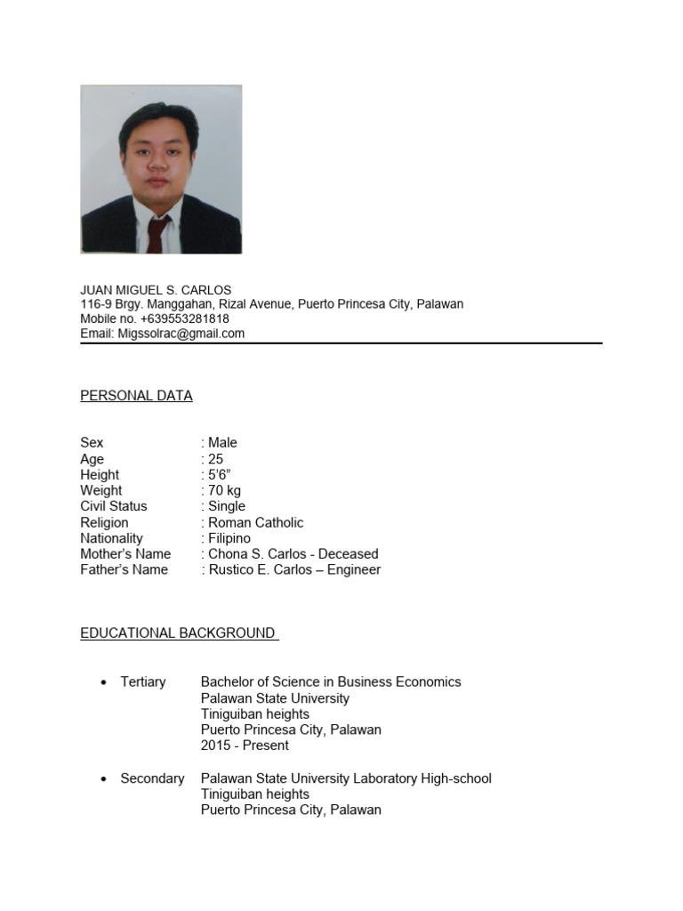 Mig Resume 2023 New | PDF | Science