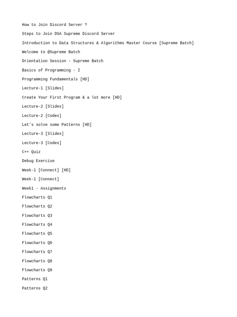 Supreme Batch Index | PDF | Pointer (Computer Programming) | Computer Programming