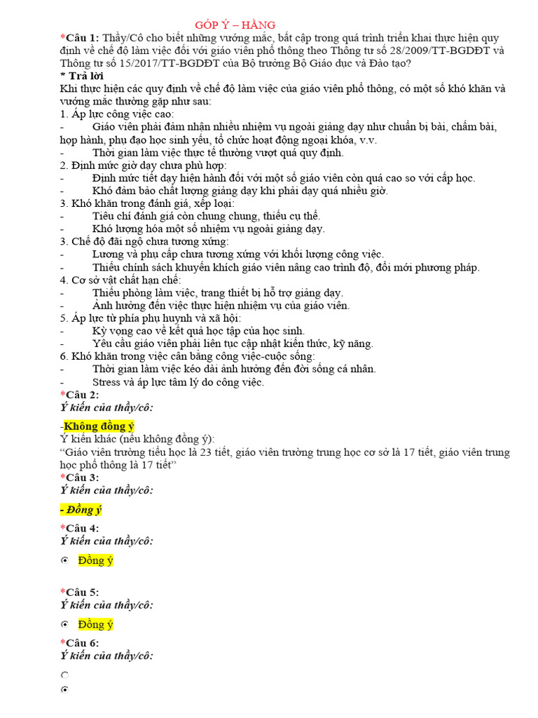 3. Mẫu góp ý | PDF