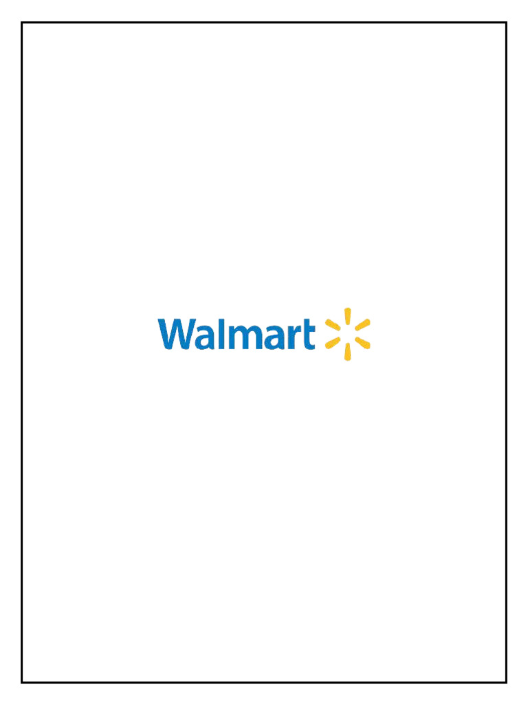 MIS - Walmart ReportSCD | PDF | Enterprise Resource Planning | Supply Chain